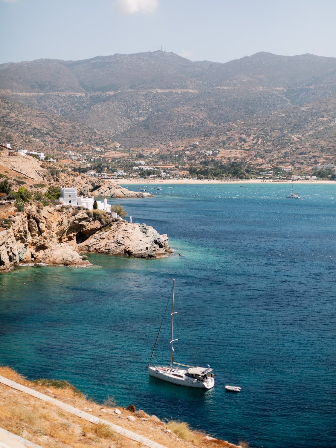 A Bold, Modern Wedding at Cycladic Gem Villa on Ios Island